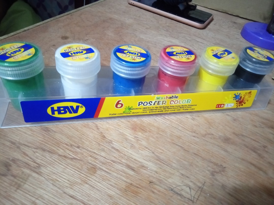 HBV Poster Paint, Hobbies & Toys, Stationary & Craft, Art & Prints on ...