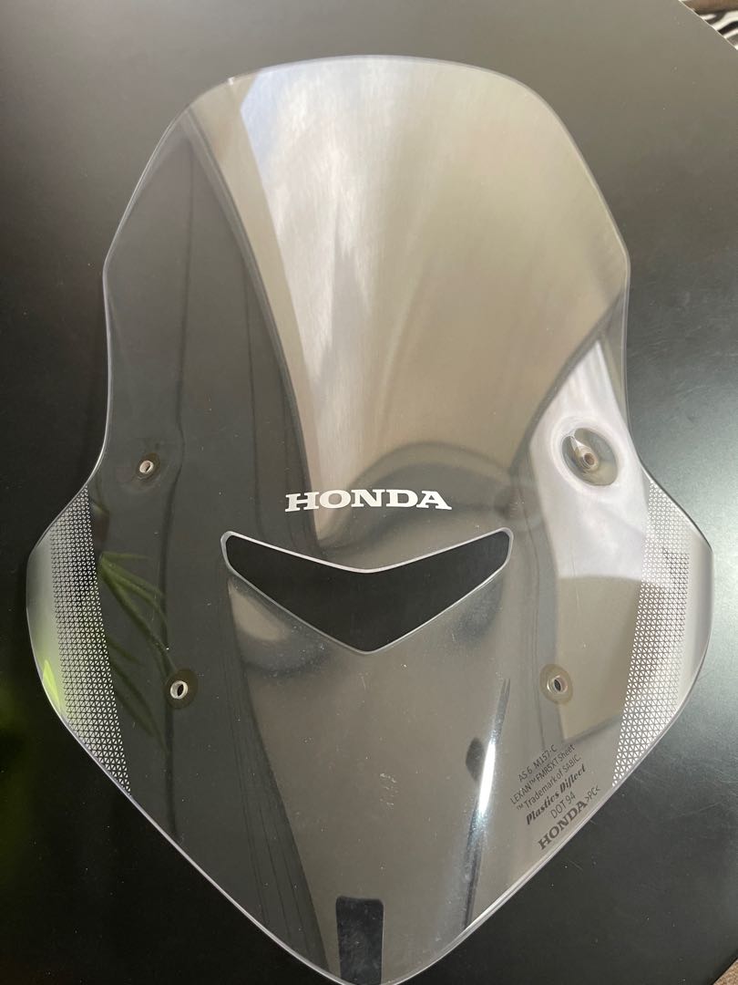 Honda NC750X 2021 OEM Genuine Tall Windscreen, Motorcycles, Motorcycle ...
