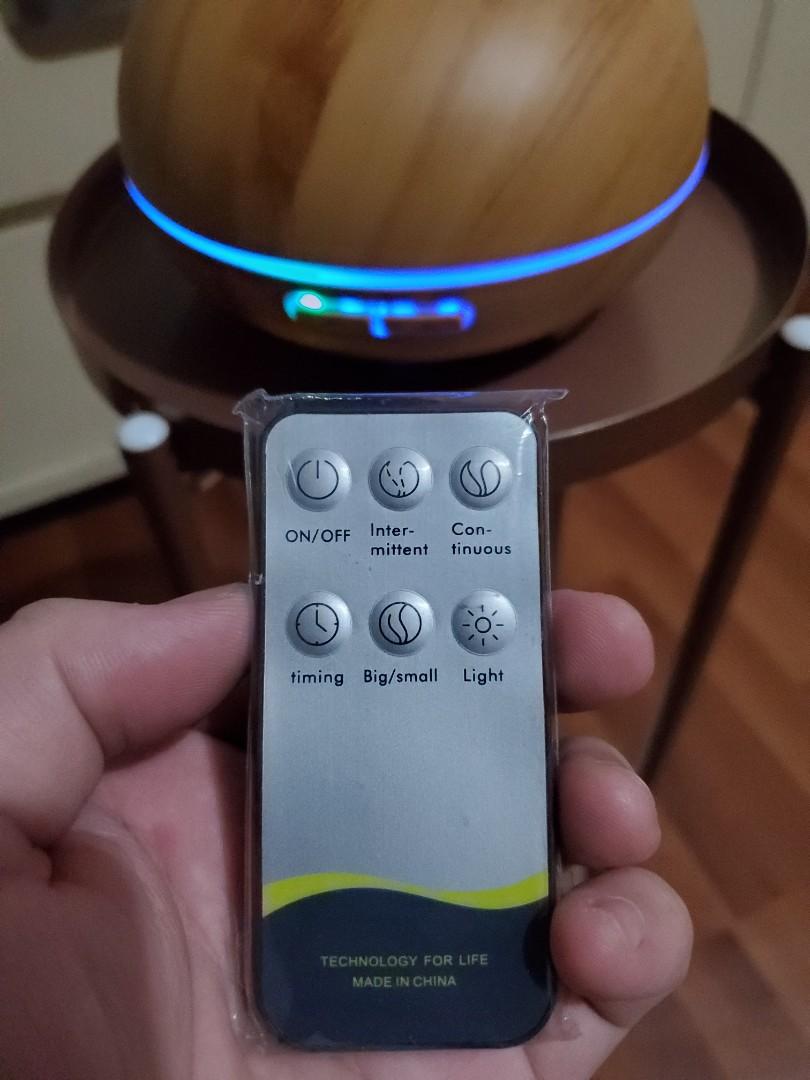 Humidifier with RGB and remote, Furniture & Home Living, Home Fragrance ...