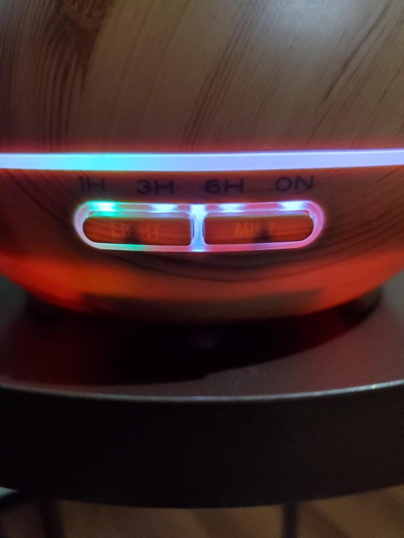 Humidifier with RGB and remote, Furniture & Home Living, Home Fragrance ...