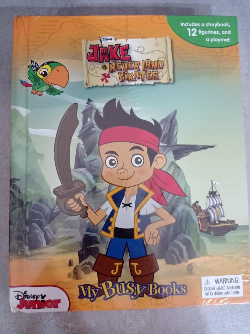 Jake Never Land Pirates books with figurine, Hobbies & Toys, Books ...