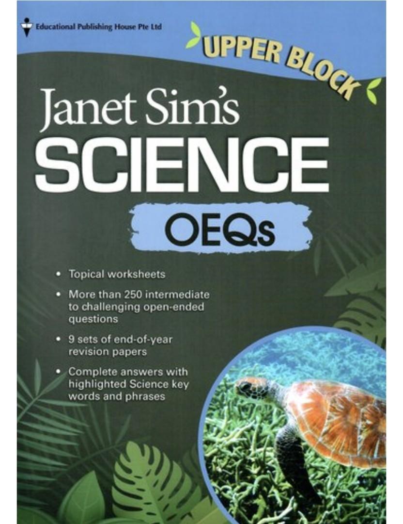 Janet Sim Science OEQs - P5 & P6 Upper block (NEW), Hobbies & Toys ...