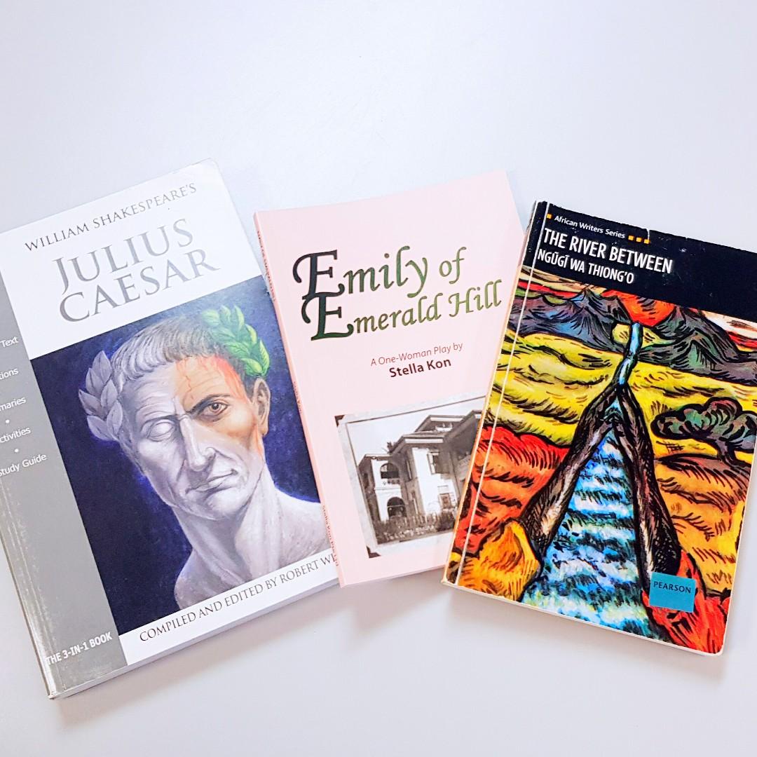 Julius Caesar, Emily of Emerald Hill, The River Between, Hobbies & Toys ...