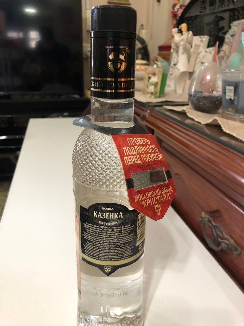 ka3ehka boaka (Russian vodka), Food & Drinks, Alcoholic Beverages on ...