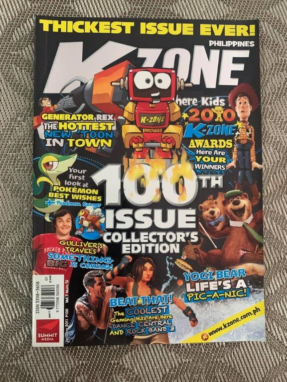 K-Zone Magazine 100th Issue Collector's Edition, Hobbies & Toys, Books ...
