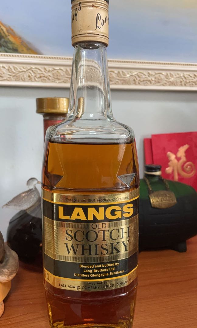 Langs Scotch Whisky 750ml, Food & Drinks, Beverages on Carousell