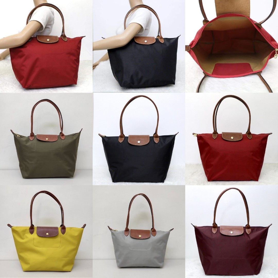 LC Le Pliage Large Long Handle, Women's Fashion, Bags & Wallets, Tote ...