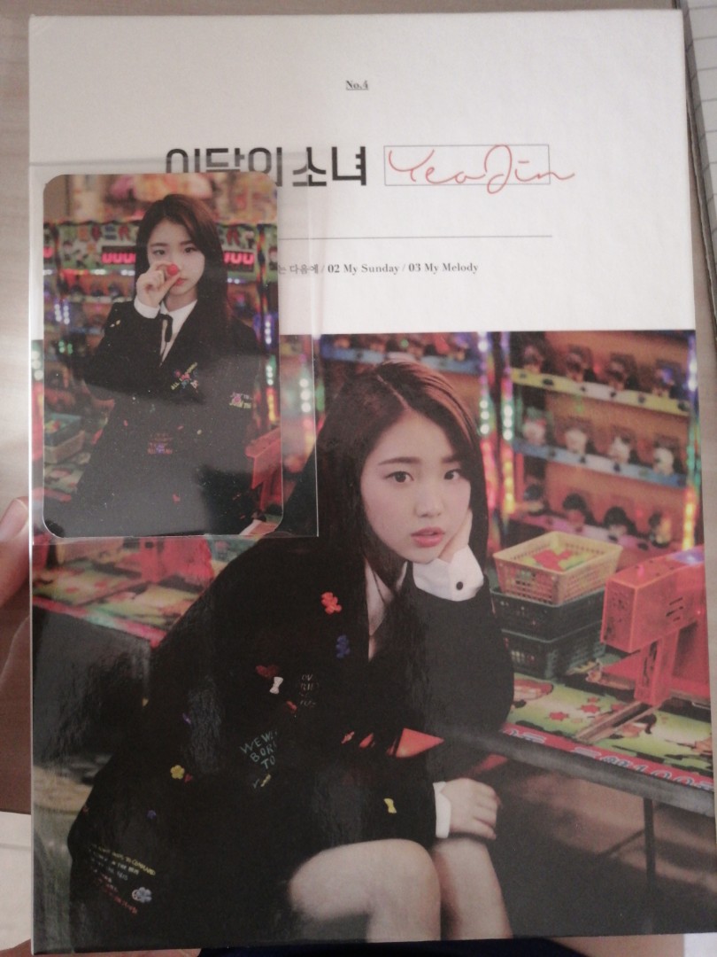 Loona Yeojin Solo Album And Photocard Hobbies And Toys Memorabilia And Collectibles K Wave On