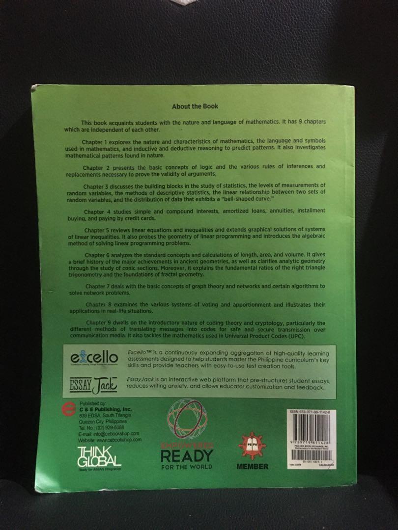 Mathematics in the Modern World Calingasan, Hobbies & Toys, Books ...