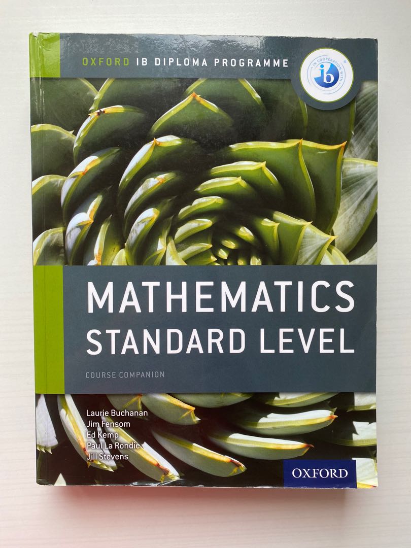 Mathematics Standard Level IB Textbook, Hobbies & Toys, Books ...
