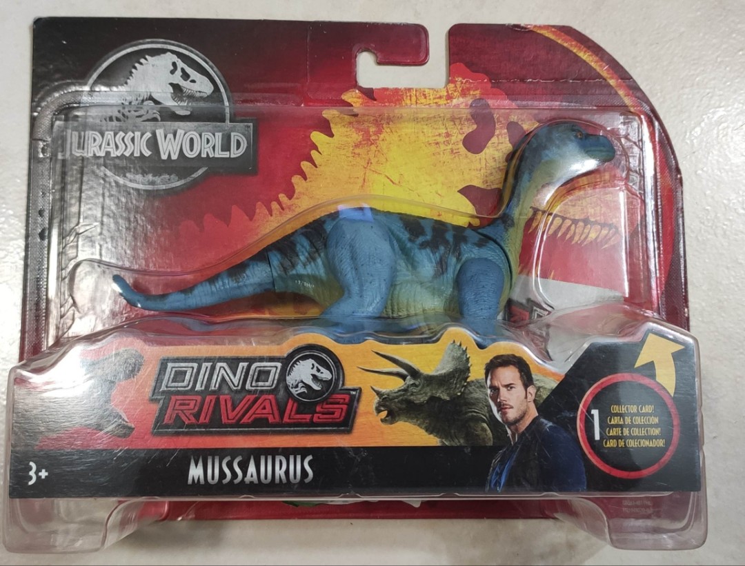 Mattel Jurassic World Dino Rivals Mussaurus, Toys & Games, Action ...