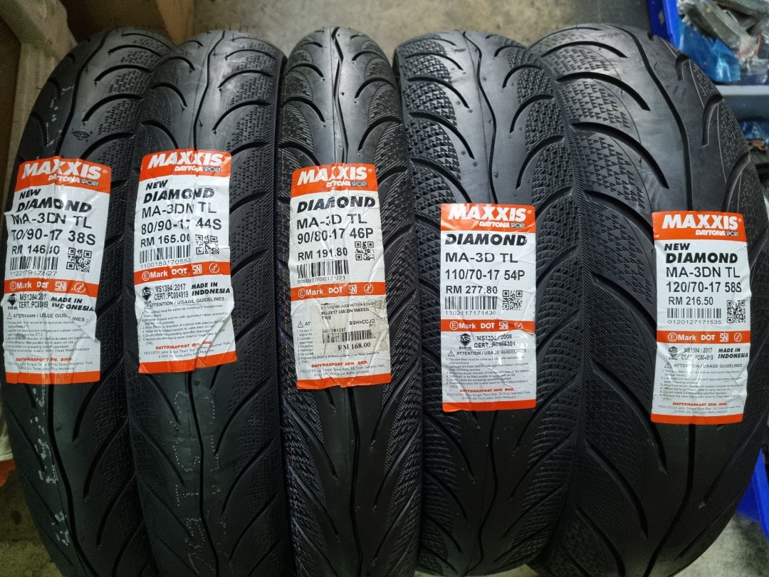 Maxxis Diamond, Motorcycles, Motorcycle Accessories on Carousell