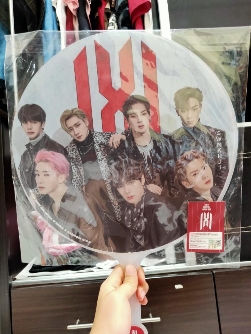 Monsta X official Merchandise Hand fan, Hobbies & Toys, Memorabilia ...