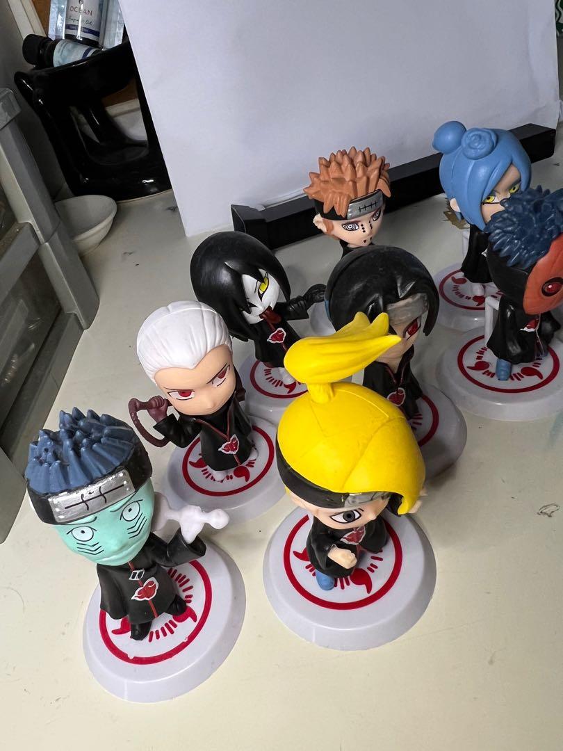 Naruto Akatsuki figurines, Hobbies & Toys, Toys & Games on Carousell