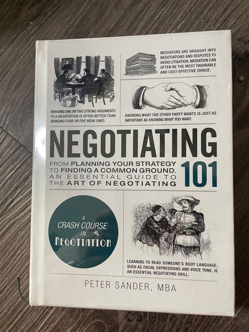Negotiating 101 by Peter Sander, Hobbies & Toys, Books & Magazines ...