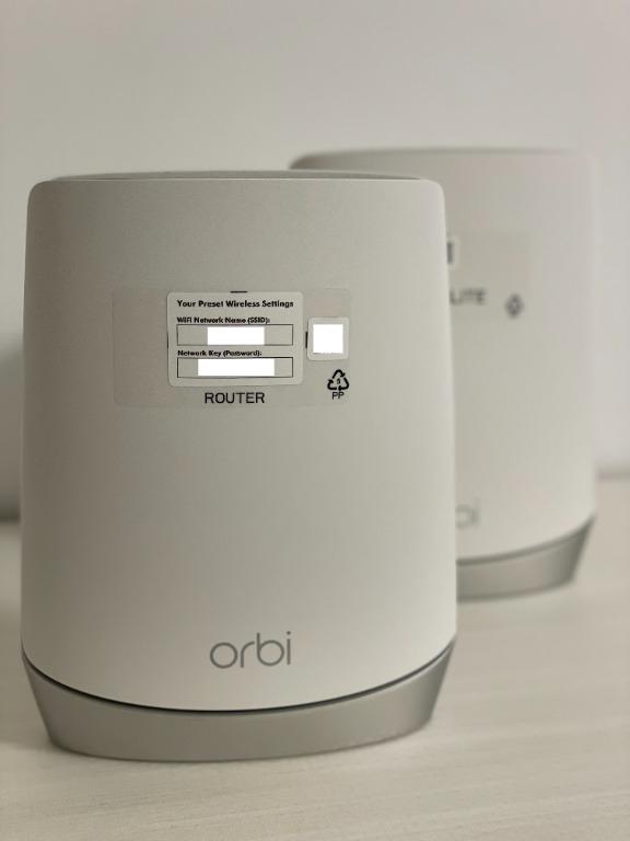 Netgear Orbi RBK752 RBR 750 AX4200 Mesh Router Wifi 6 專業級三頻路由器, 電腦＆科技 ...