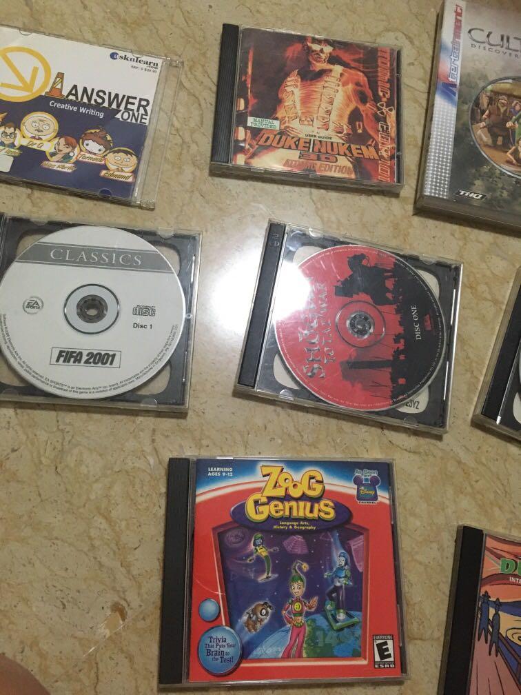 Old Computer Games CDs, Hobbies & Toys, Music & Media, CDs & DVDs on ...