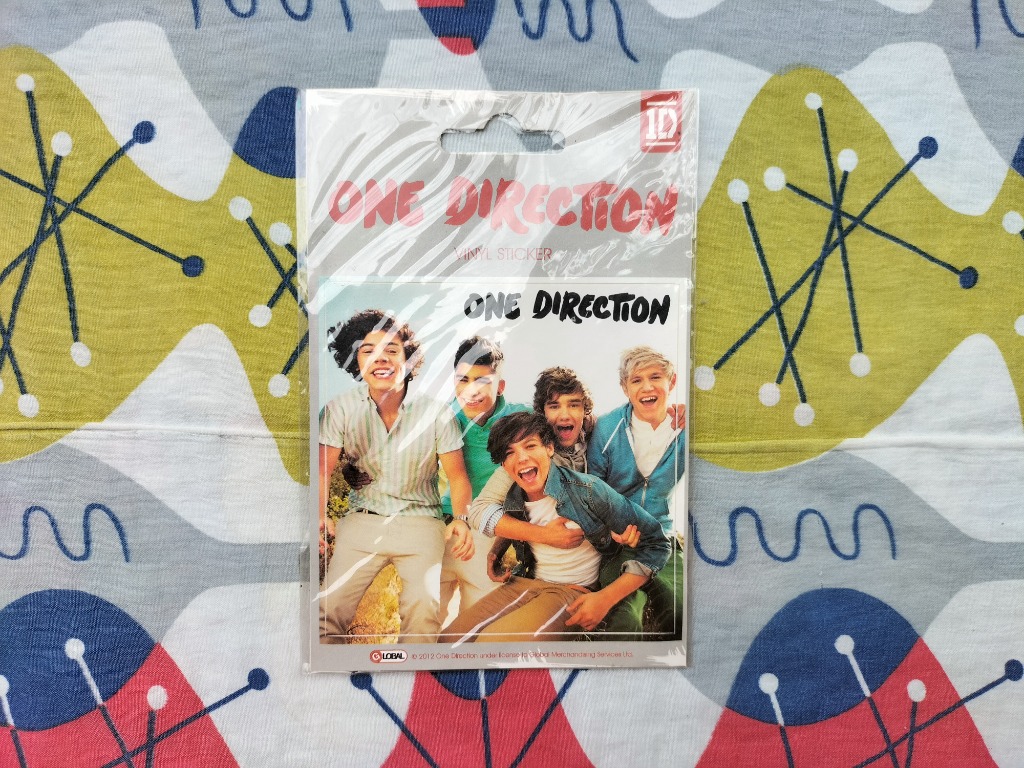 One Direction Official Sticker, Hobbies & Toys, Memorabilia ...