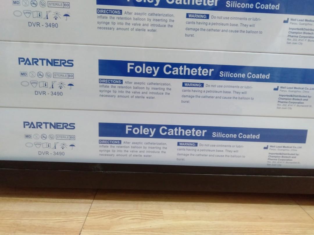 partners Foley catheter, Health & Nutrition, Braces, Support ...