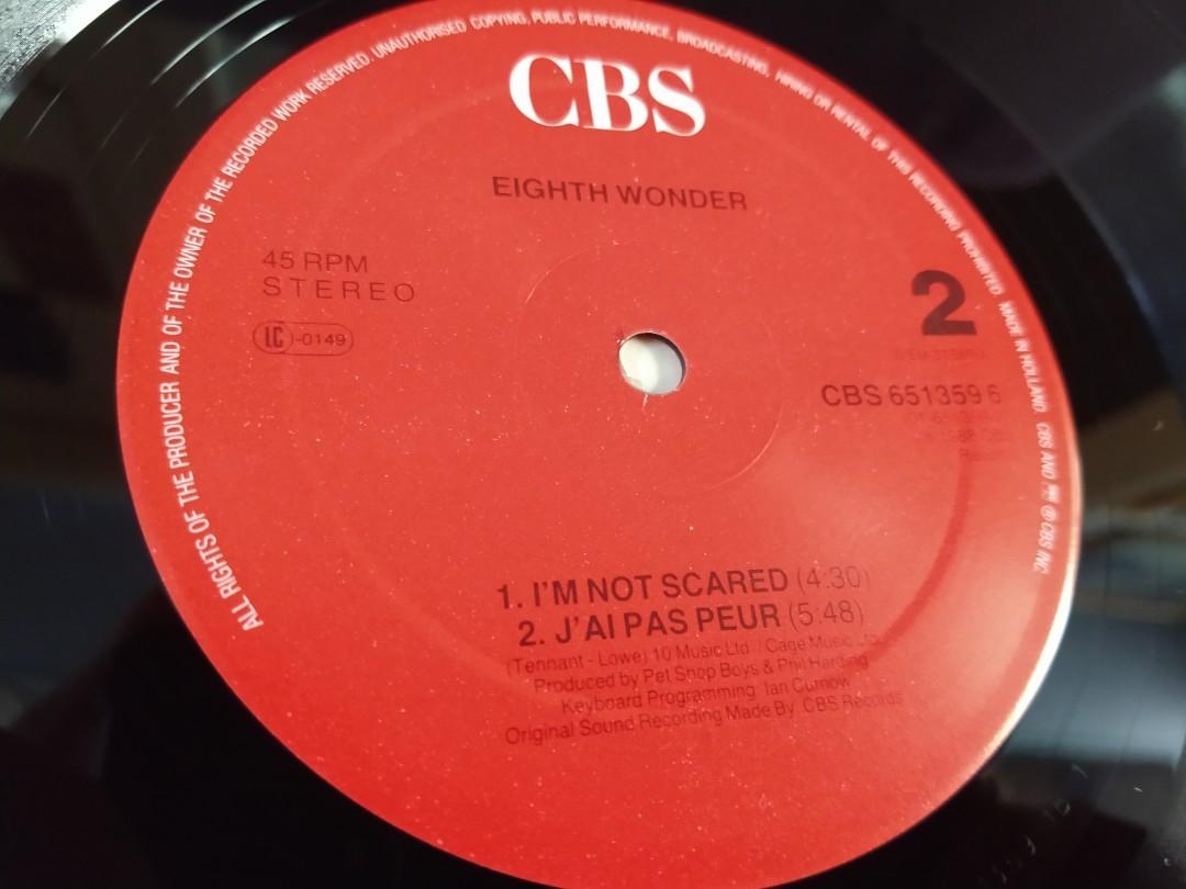 patsy kensit eighth wonder i'm not scared disco mix 12吋 single 黑膠 非 cd ...