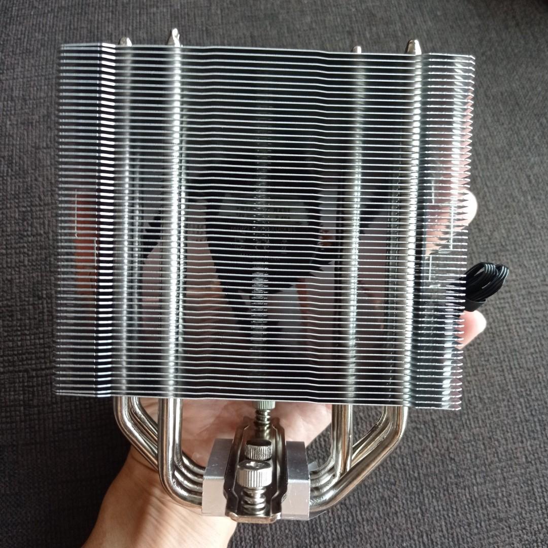 PCCooler K4000 (Paladin 400) CPU Cooler - 13cm ARGB Fan (Intel & AMD ...