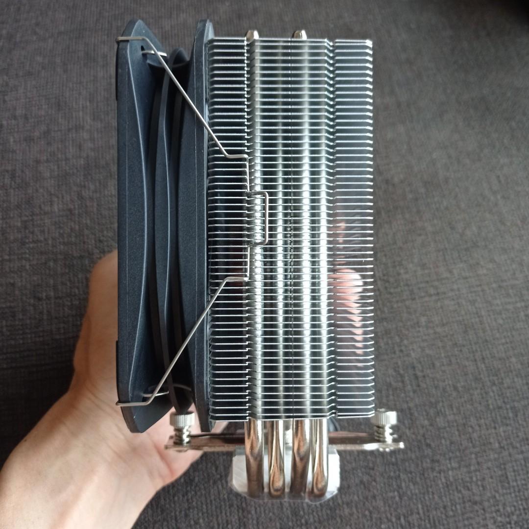 PCCooler K4000 (Paladin 400) CPU Cooler - 13cm ARGB Fan (Intel & AMD ...