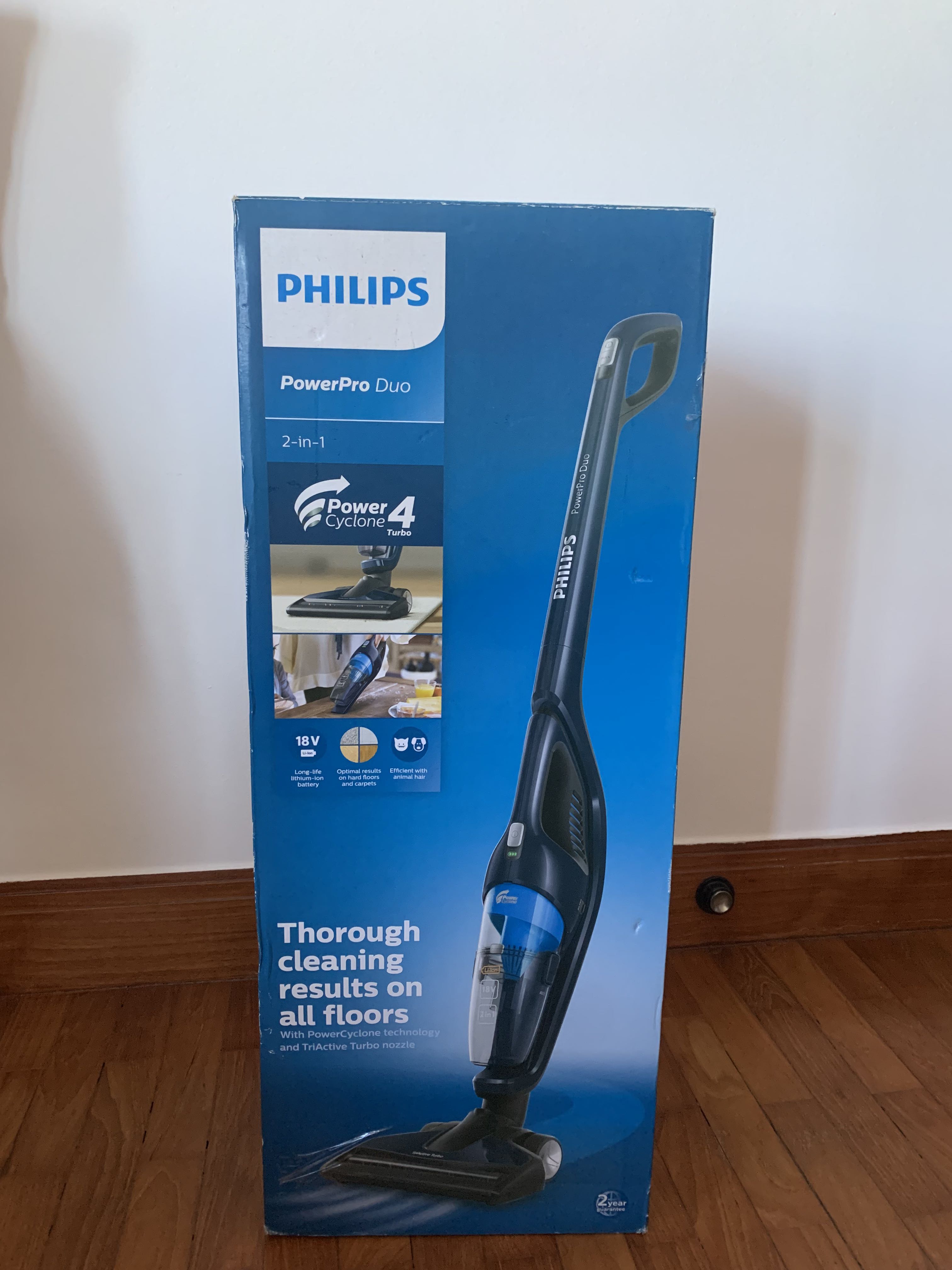 Philips power pro 2 in 1 cordless Stick, TV & Home Appliances, Vacuum ...