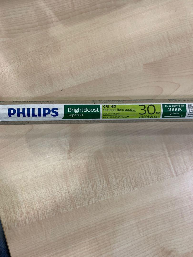 Philips TLD 30W 840 X 5 pieces, Furniture & Home Living, Lighting ...