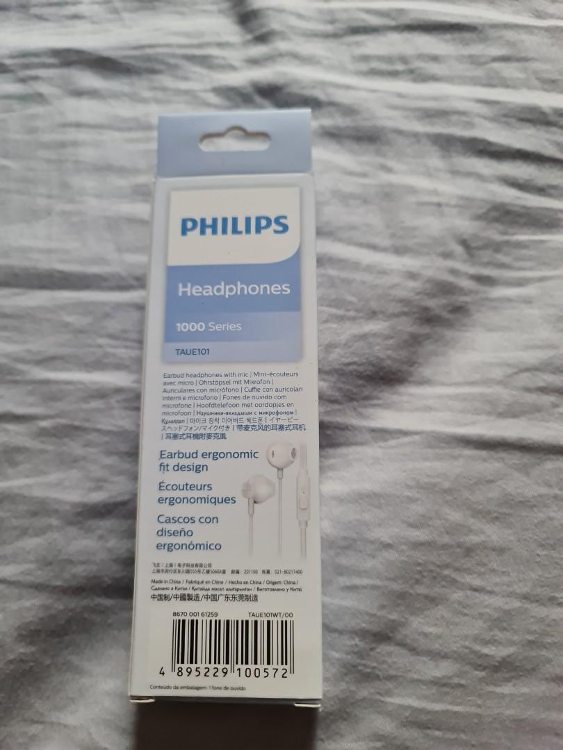 Phillips earbuds wire, Audio, Earphones on Carousell