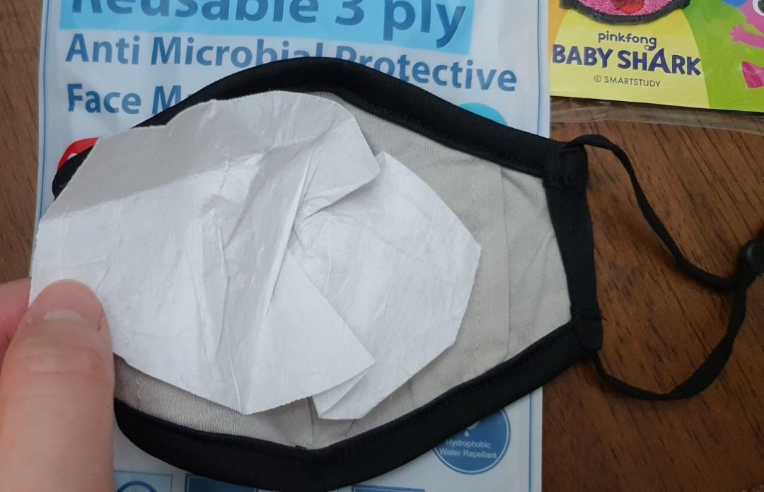 Pinkfong Baby Shark mask DIY kit with iron on patch, Babies & Kids ...