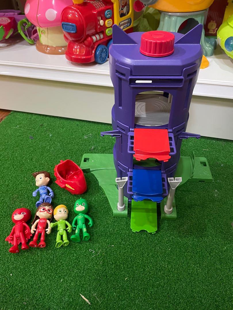 Pj mask tower & figure, Hobbies & Toys, Toys & Games on Carousell