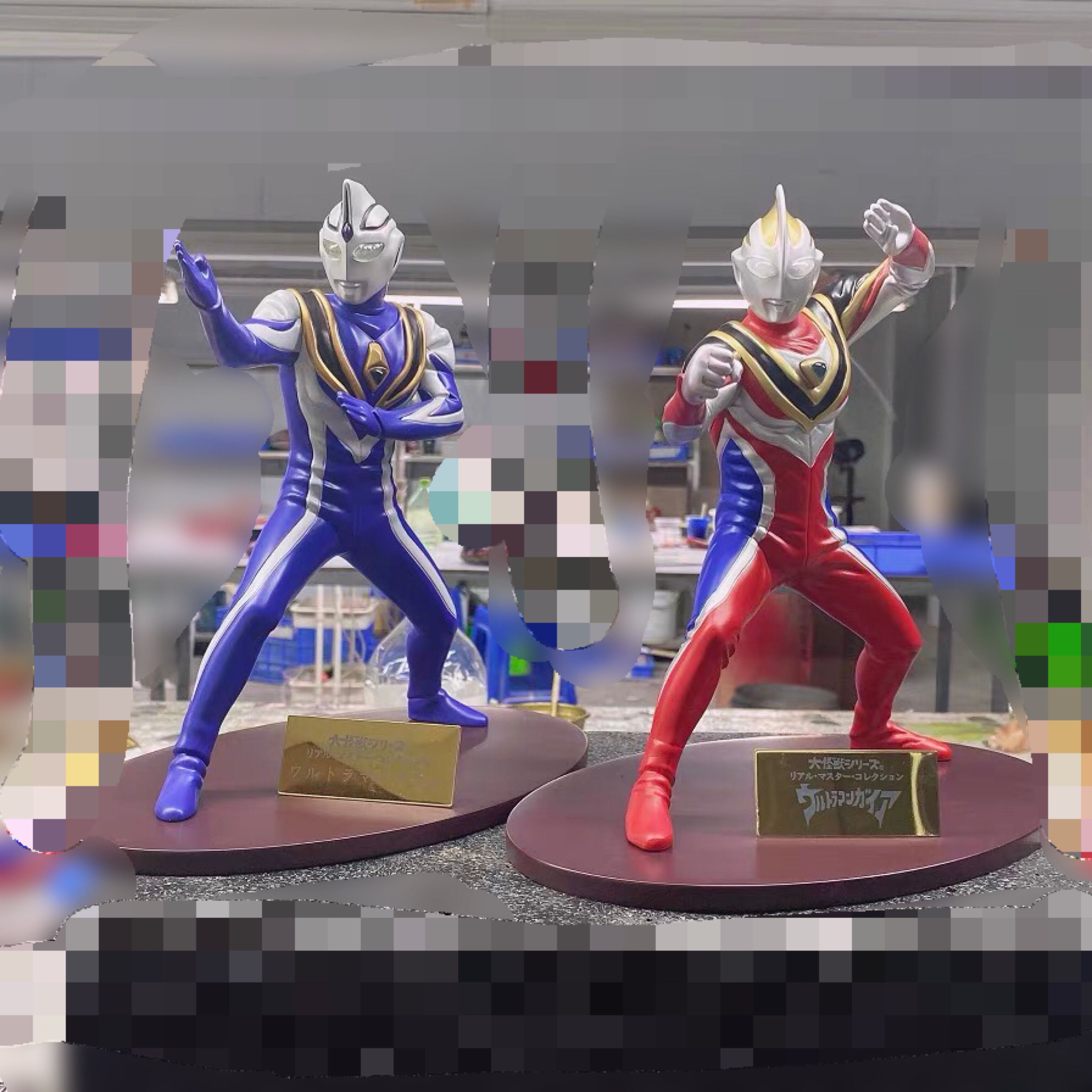 BO: Ultraman Gaia Supreme Ultraman Agul V2 Statue replica, Hobbies ...