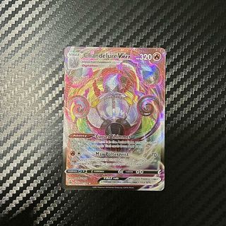 Pokemon Card - Chandelure Vmax, Hobbies & Toys, Toys & Games on Carousell
