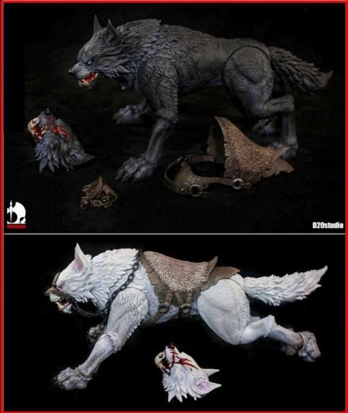 [Pre-order] D20 Studio 1/12 Scale Action Figure - Giant Wolf Metal ...