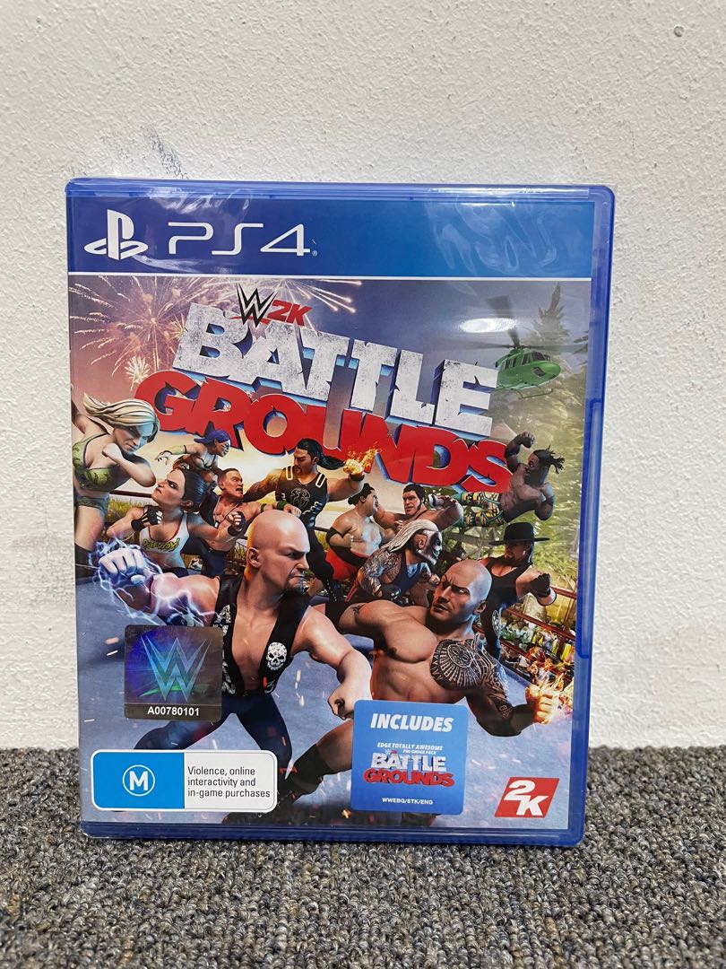 PS4 WWE 2K Battlegrounds, Video Gaming, Video Games, PlayStation on ...