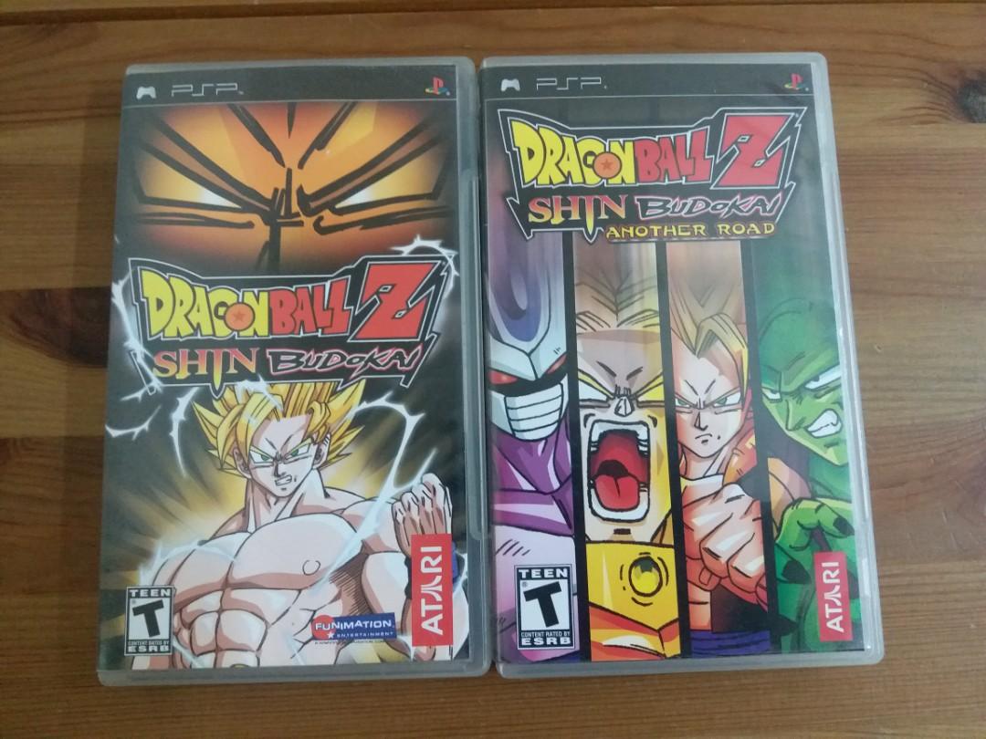 PSP Game Dragon Ball Z 龍珠Z Shin Budokai + Shin Budokai Another Road (極新 ...
