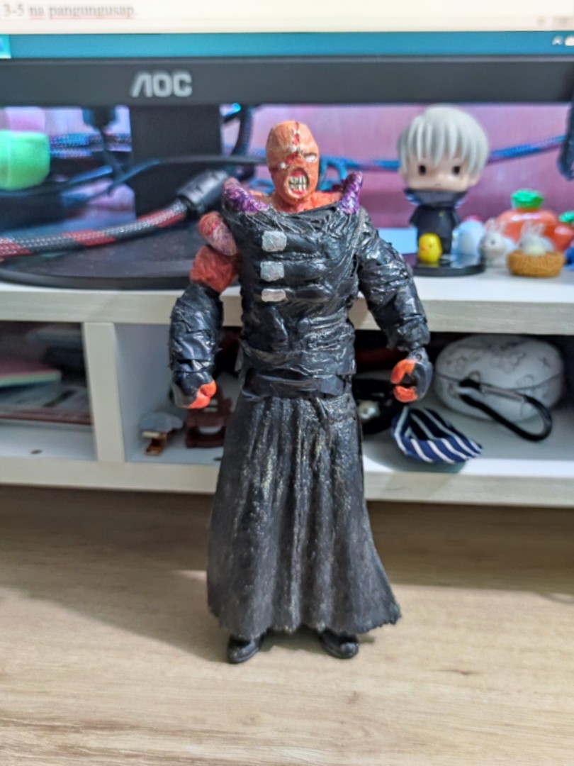 Resident evil Nemesis custom figure, Hobbies & Toys, Toys & Games on ...