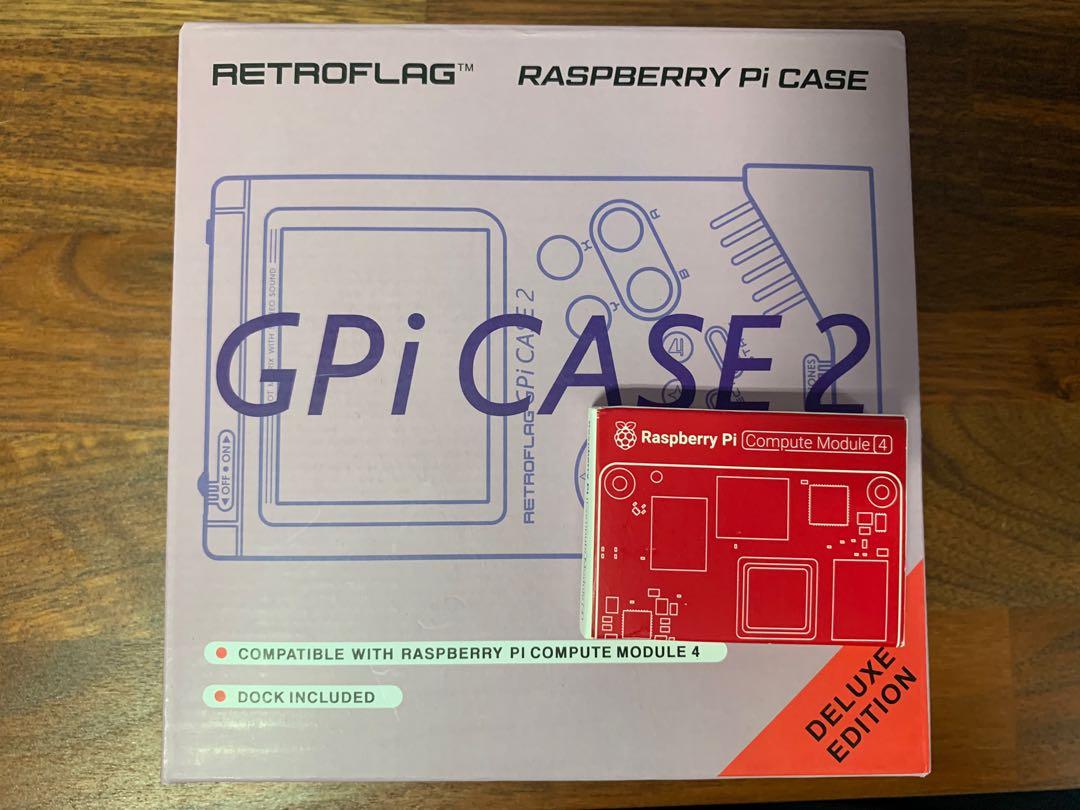 Retroflag GPi Case 2 with Raspberry Pi Compute Module 4 CM4, Video ...