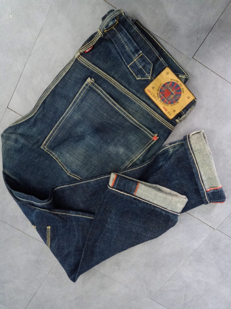RMC JEANS JAPAN SELVEDGE LOT 1021, Men's Fashion, Bottoms, Jeans on ...