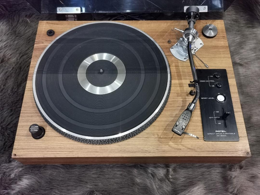 Rotel RP-3000 Direct drive turntable, Audio, Other Audio Equipment on ...
