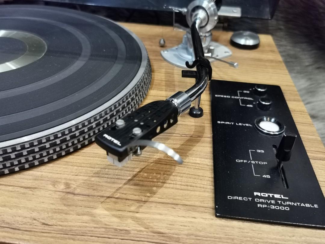 Rotel RP-3000 Direct drive turntable, Audio, Other Audio Equipment on ...