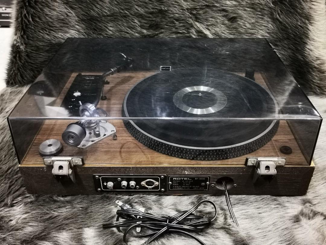 Rotel RP-3000 Direct drive turntable, Audio, Other Audio Equipment on ...