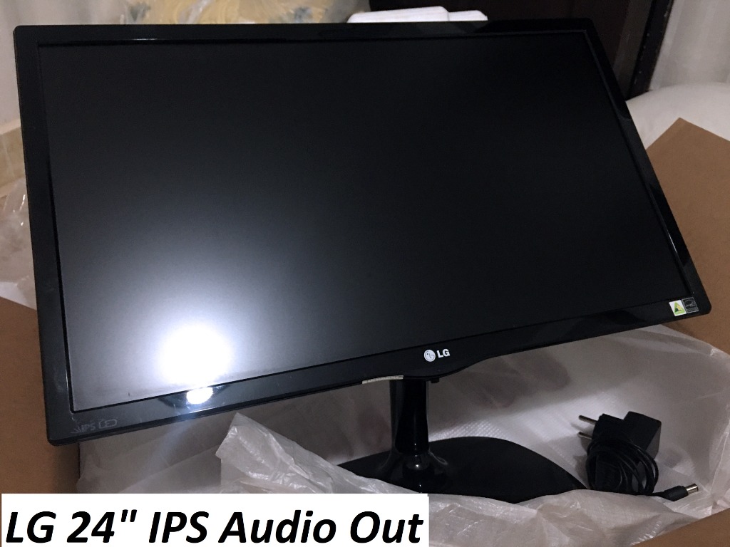 SALE! LG 24" IPS LED monitor, FullHD 1080p,HDMI,Ultra Slim,Almost New ...