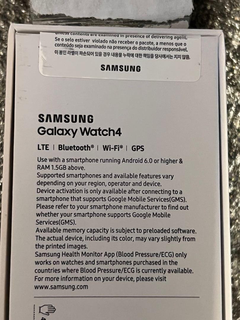 Samsung Galaxy Watch 4 SM-R875F 44mm, Mobile Phones & Gadgets ...