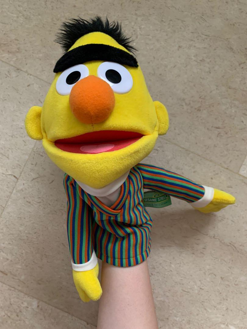 Sesame Street Bert puppet, Hobbies & Toys, Toys & Games on Carousell