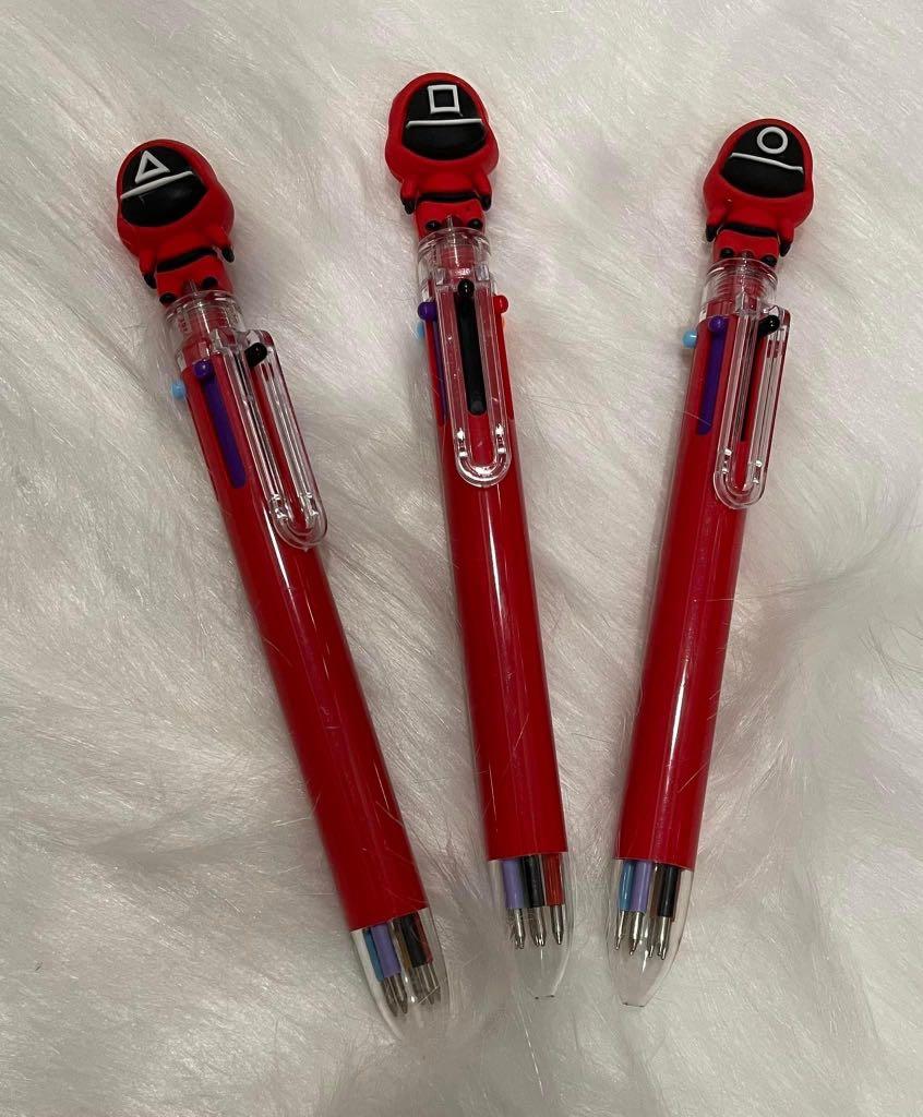SQUID GAME 6 in 1 PEN, Hobbies & Toys, Stationery & Craft, Stationery ...