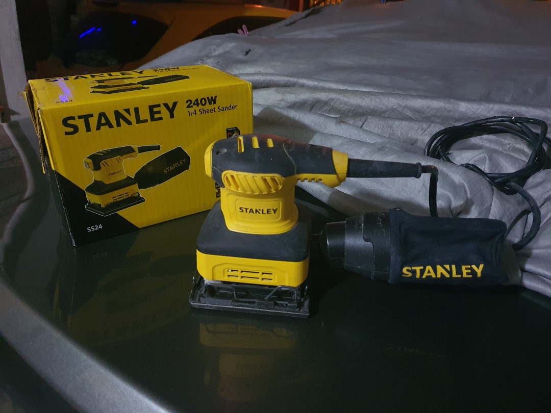 Stanley sander for wood furniture, Commercial & Industrial ...