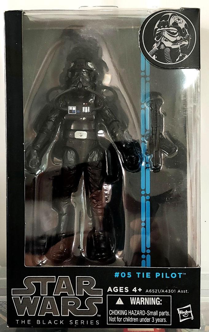Star Wars Black Series AT-AT Pilot, Inferno Squad Agent, Tie Pilot, 4 ...