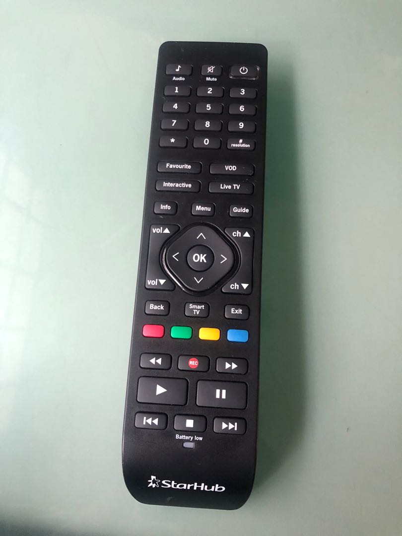 Starhub Setup Box remote, TV & Home Appliances, TV & Entertainment, TV ...