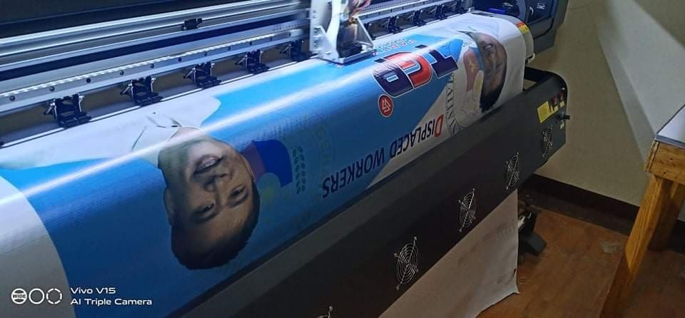 STICKERS & TARPAULIN PRINTING MACHINE, Computers & Tech, Printers ...